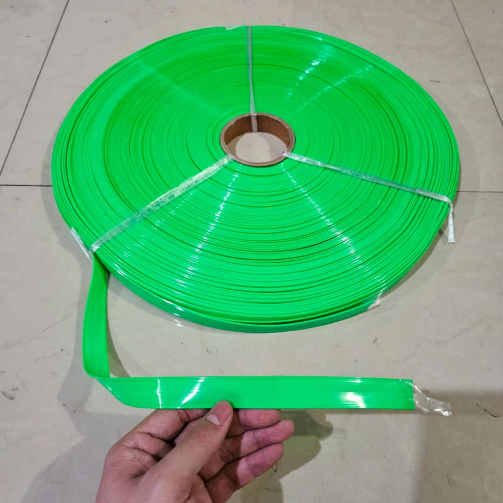 Jual Resleting Plastik PVC @200 yard Daun Zipper PVC Plastik Transparan ...
