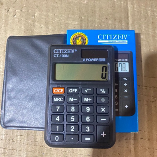 Jual Kalkulator CT 100N 8 Digit Ada Pocket | Shopee Indonesia