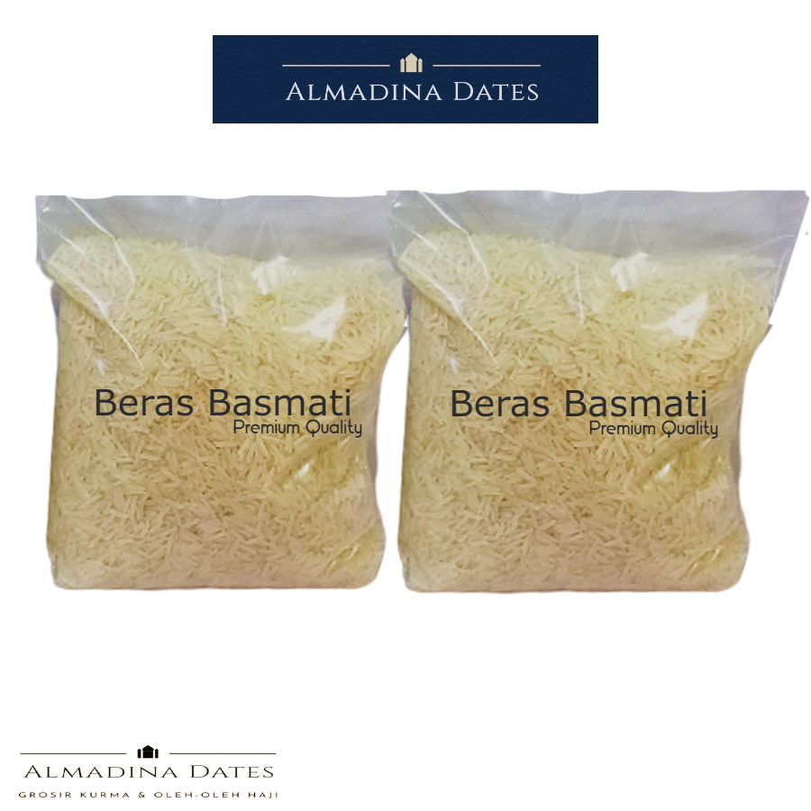 Jual BERAS BASMATI/LONG GRAIN BASMATI RICE PREMIUM QUALITY 1KG | Shopee ...