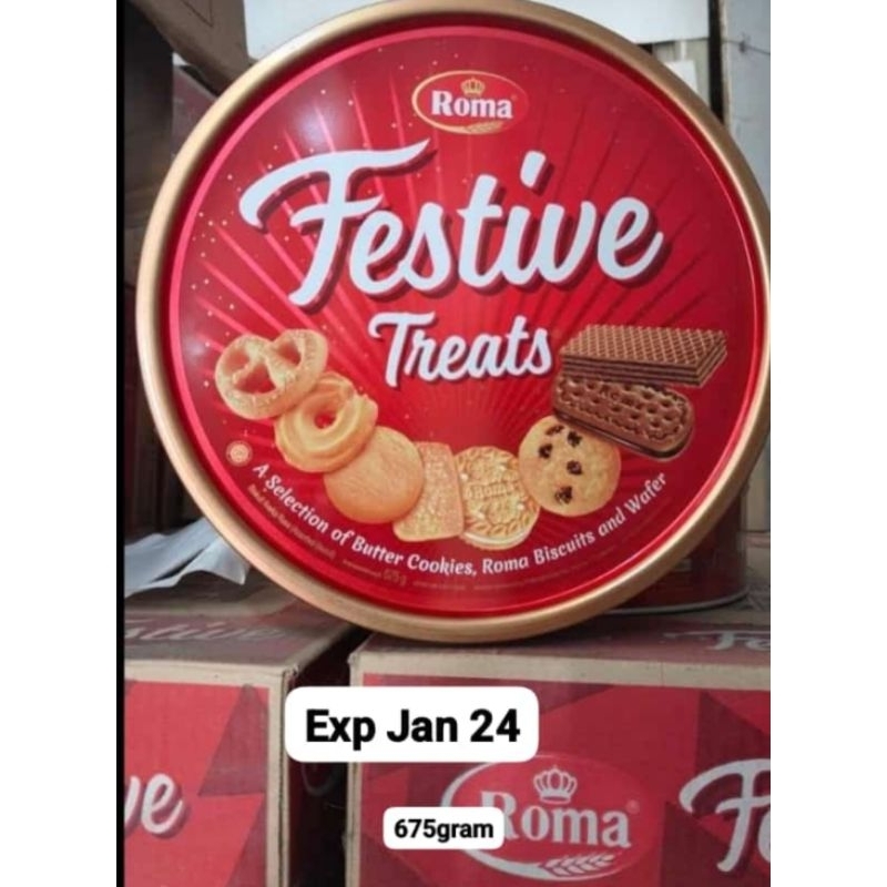 Jual ROMA FESTIVE KALENG 675gr harga per kaleng | Shopee Indonesia