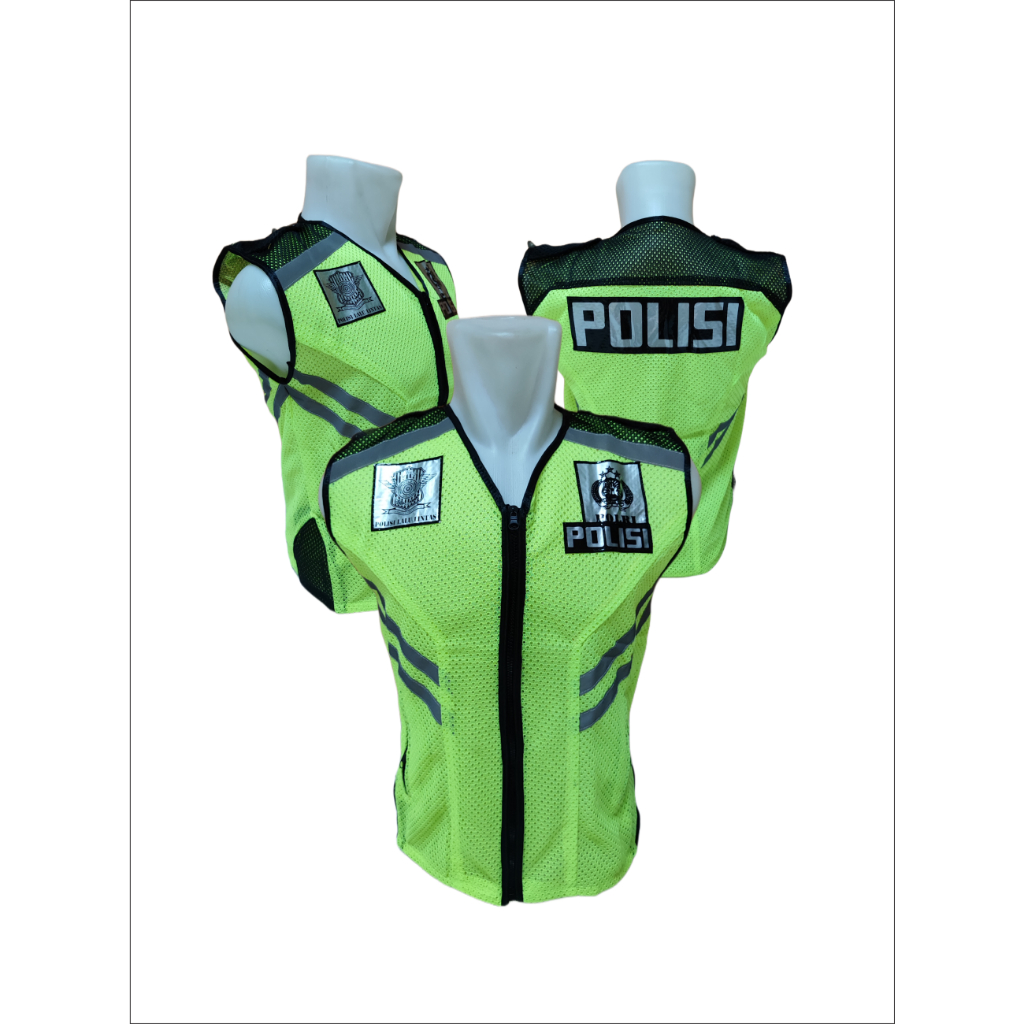 Jual Raja_Rompi Rompi Polisi Terbaru Bahan Jaring Premium | Rompi ...
