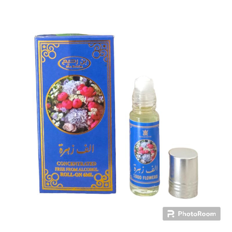 Jual Bin Rohim Seribu Bunga Parfum Pria Wanita Roll On Non Alkohol 6ml ...
