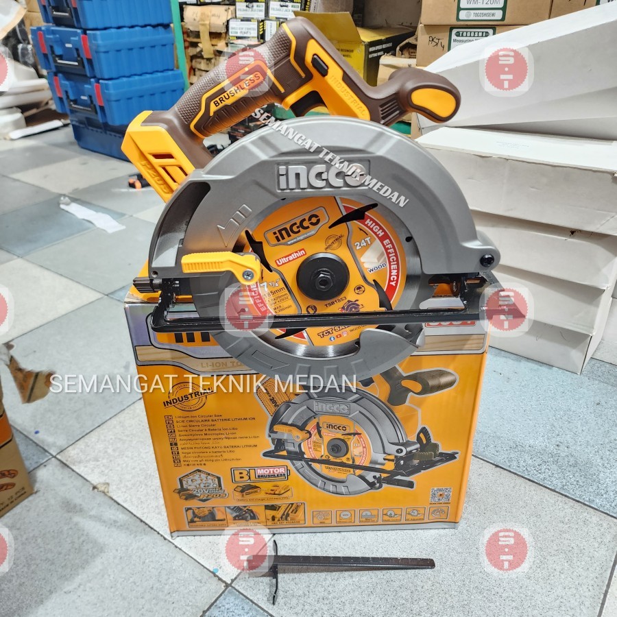 Jual CSLI1851 CORDLESS BATERAI CIRCULAR SAW BLADE MINI 7" 20V UNIT ...