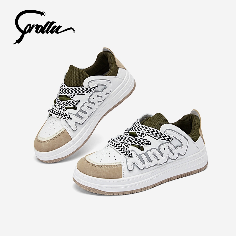 Jual COROLLA Sepatu wanita hijau putih fashion trendy sepatu cewe ...