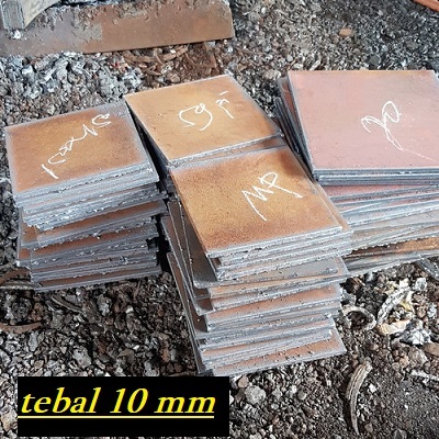 Jual PLAT BESI HITAM PADAT TEBAL 10mm POTONGAN KOTAK SEDIA SEMUA UKURAN ...
