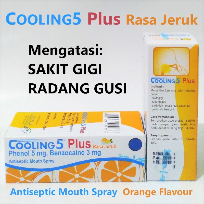 Jual Cooling 5 Plus Orange 15 mL | Shopee Indonesia