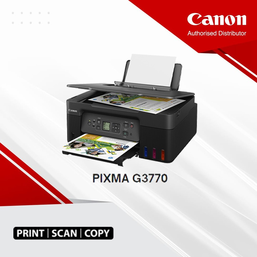 Jual PRINTER CANON PIXMA G3770 WIFI Lengkap Tinta Ori!Garansi Resmi! G ...