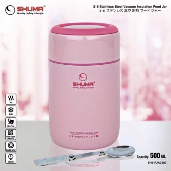 Jual Termos Bubur Bayi mpasi/wadah bekal sayur/nasi shuma vacuum ...