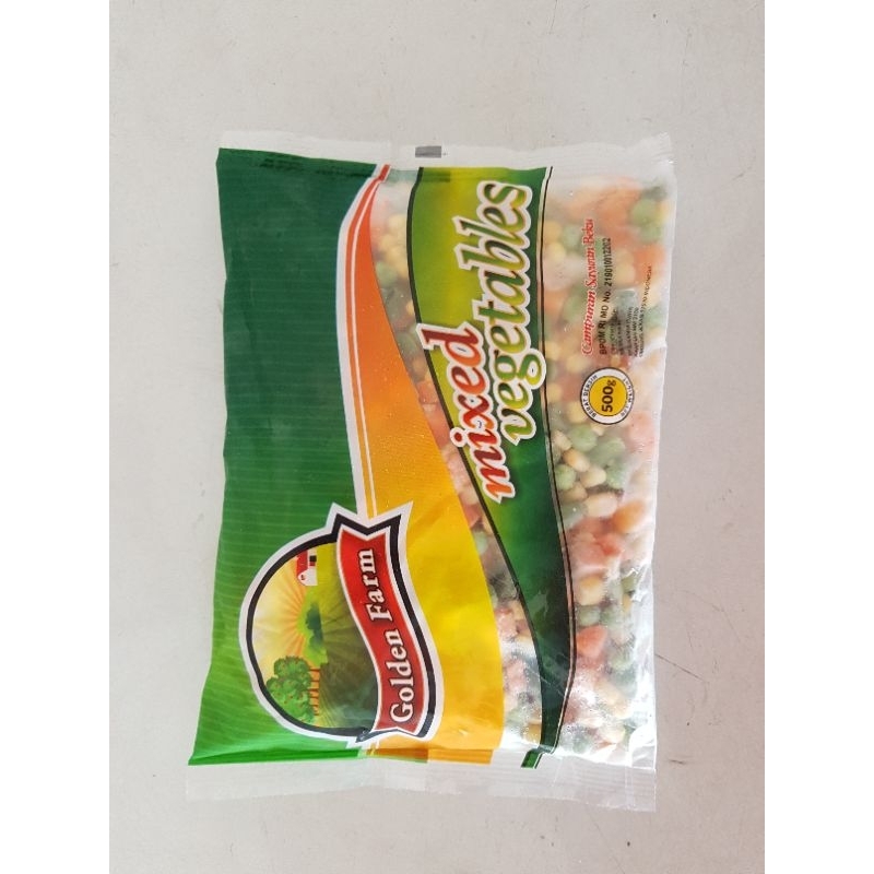 Jual golden farm mix vegetable 500g | Shopee Indonesia