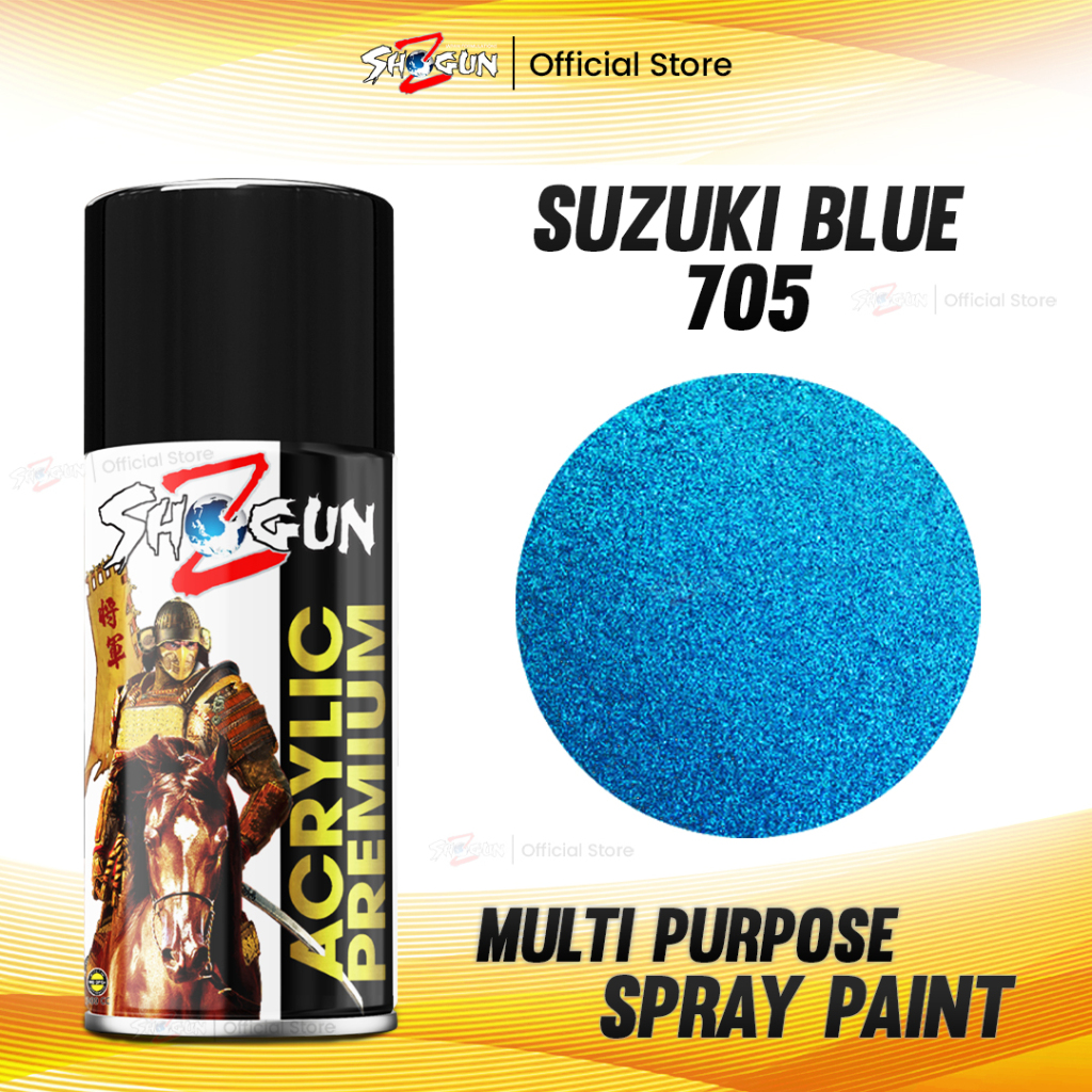 Jual Cat Semprot Pilok Pilox Pylok SHOGUN Z 300 CC Suzuki Blue 705 ...