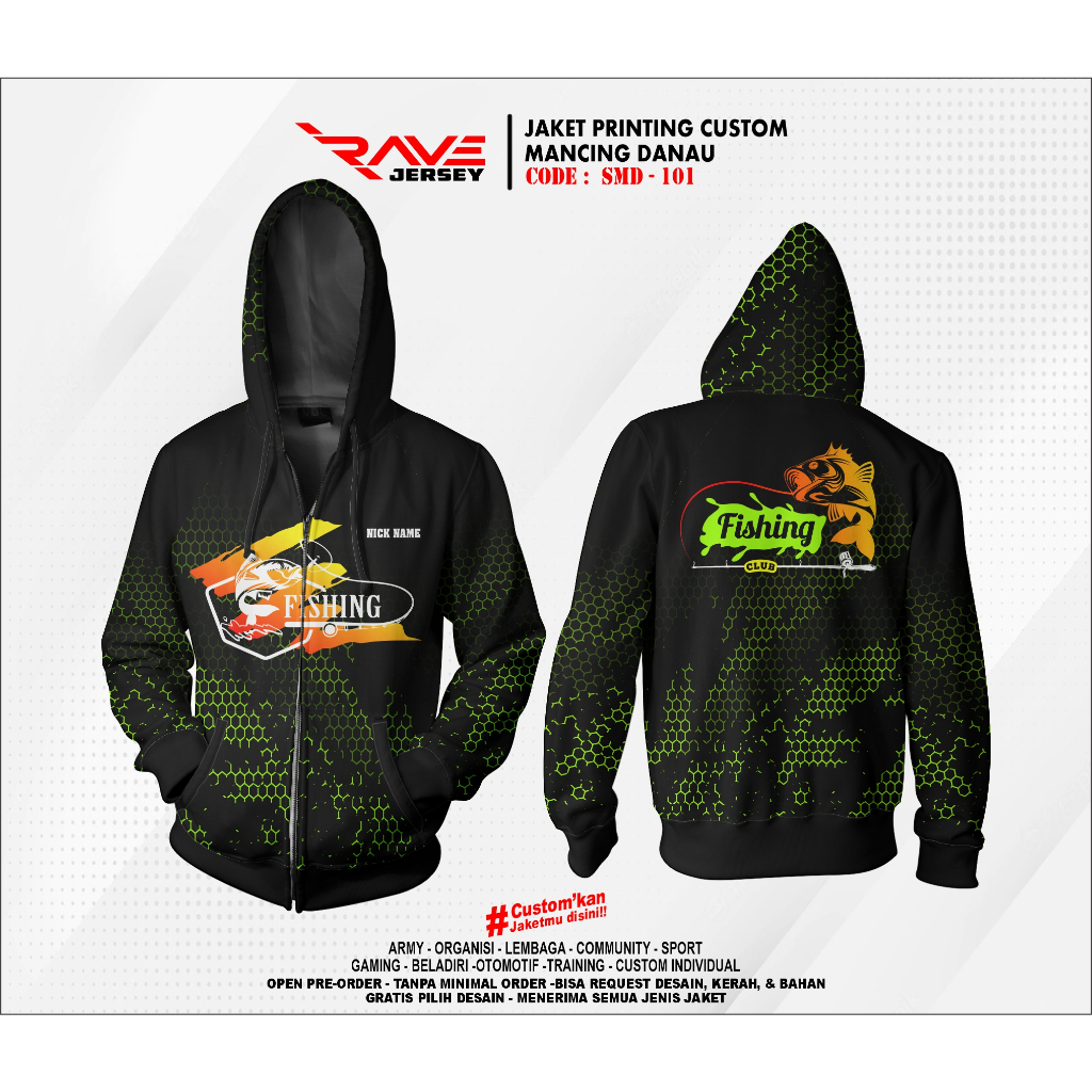 Jual JAKET MANCING DANAU SESI 1 FULL PRINTING SUBLIM CUSTOM (DESAIN ...