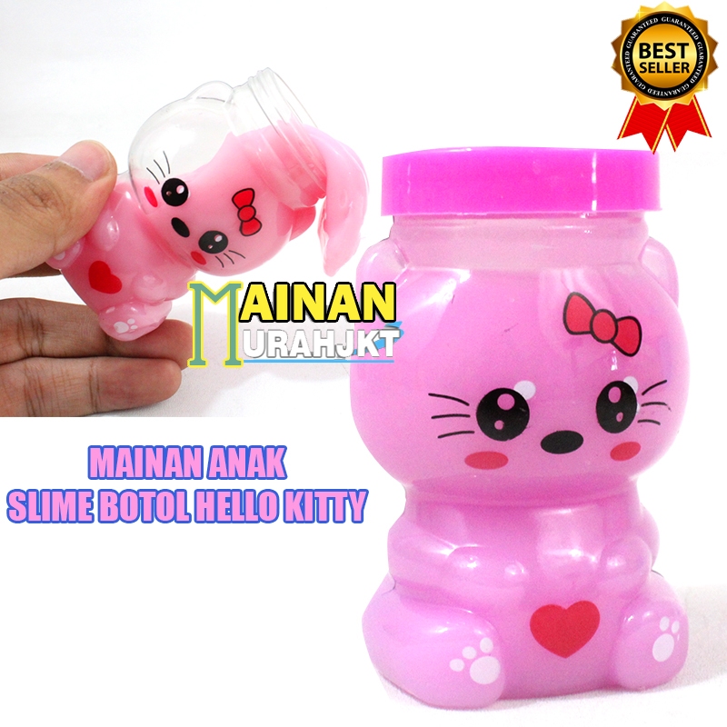 Jual MAINANKEI MAINAN ANAK MURAH SLIME BOTOL HELLO KITTY 2A UNTUK TEMAN ...