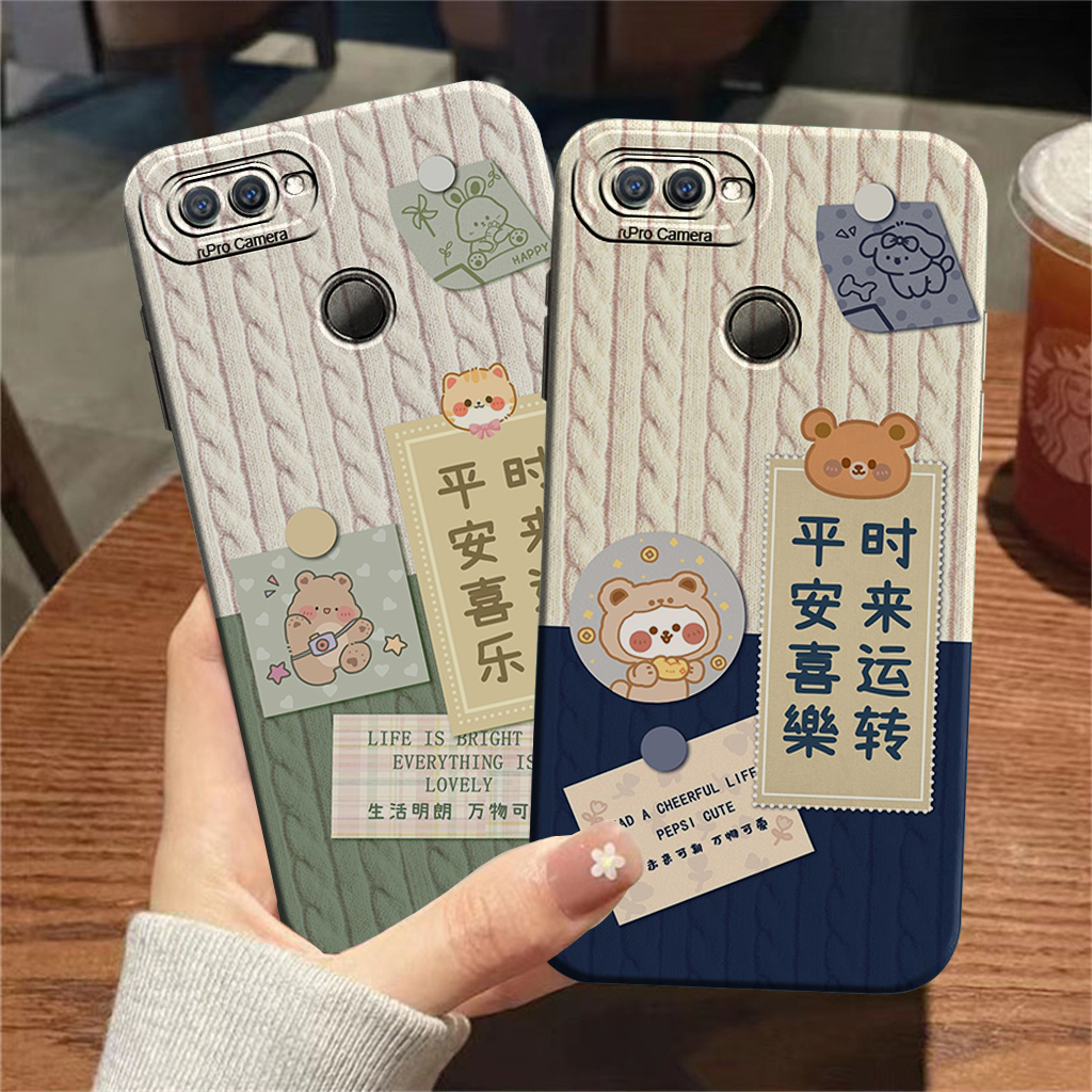 Jual Silikon Oppo A7 A5S A12 A3S A1K C2 Cassing Pro Kamera Motif ...