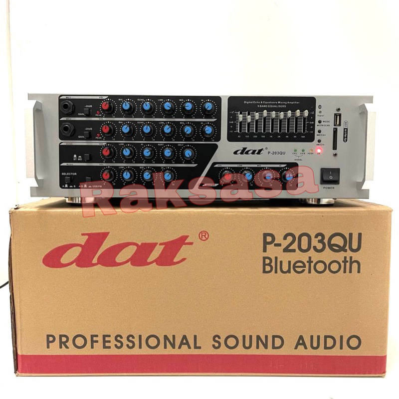 Jual Amplifier DAT P203QU Original ampli dat p 203qu | Shopee Indonesia