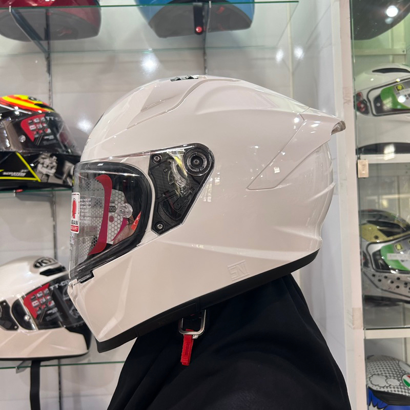 Jual Helm KYT STRIKER White Original | Shopee Indonesia