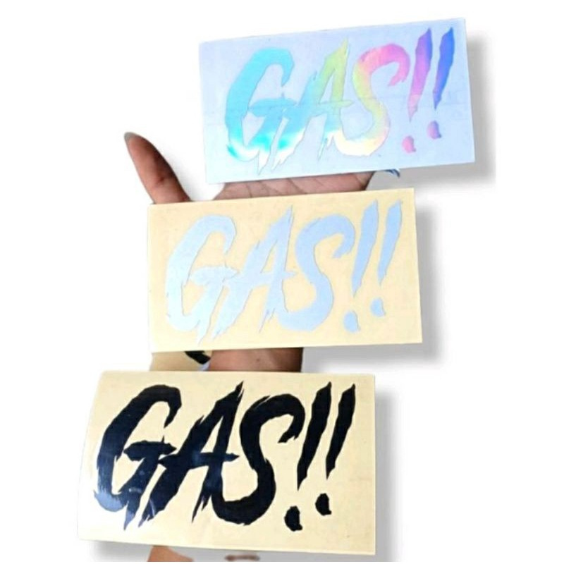 Jual cutting sticker gas!! 12x10 cm | Shopee Indonesia