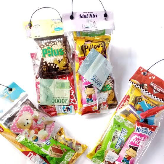 Jual COD Joy KTB Tas Plastik Snack Lebaran Ultah Ukuran S dan M plastic ...