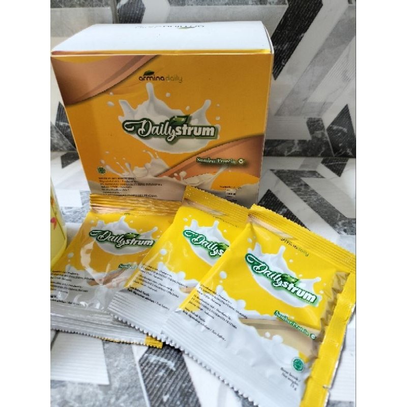 Jual susu dailystrum 1 box isi 10 sct | Shopee Indonesia
