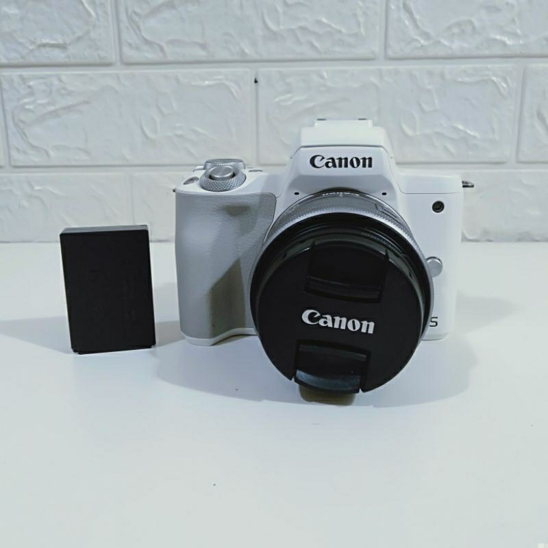 Jual Kamera Canon eos m50 Mark II Lensa 15-45mm | Shopee Indonesia