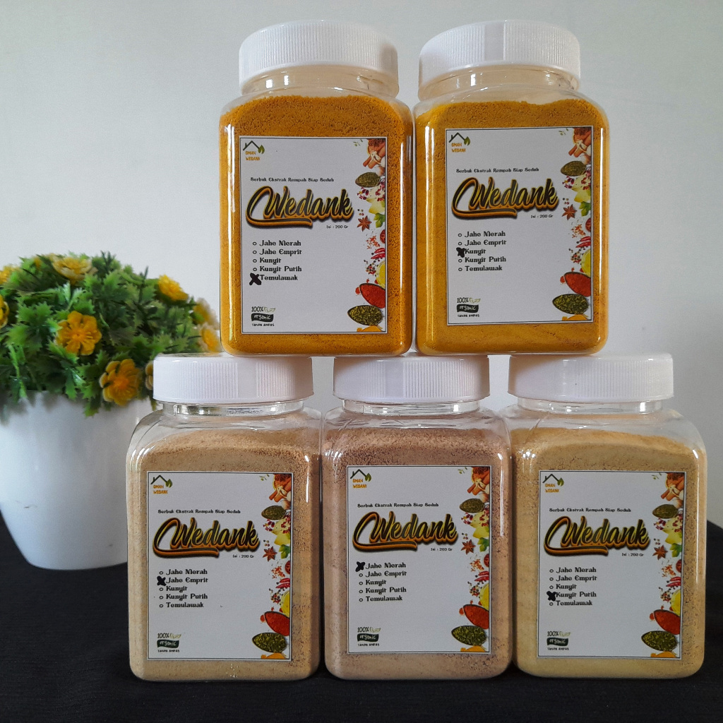 Jual Paket Serbuk Ekstrak Rempah Lengkap Isi 5 Jenis Rempah | Shopee ...