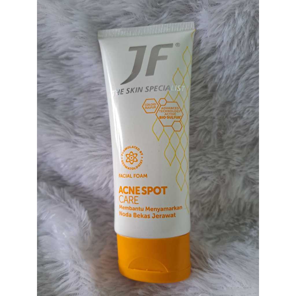 Jual JF Acne Spot Care Facial Foam - 70 Gram / JF Sulfur Facial Wash ...