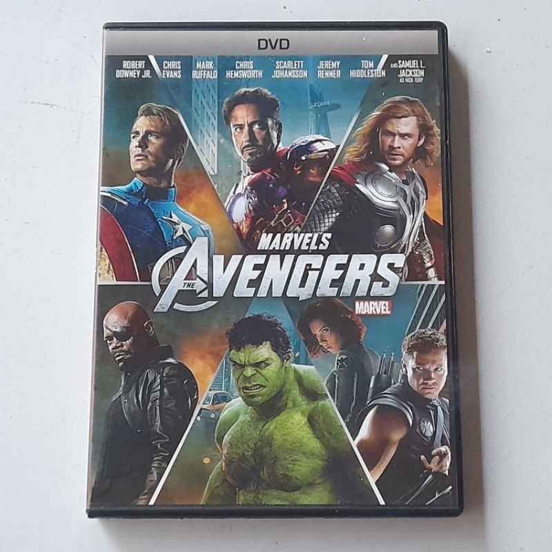 Jual ORIGINAL DVD The Avengers Marvel Teks Indonesia (Mulus) | Shopee ...