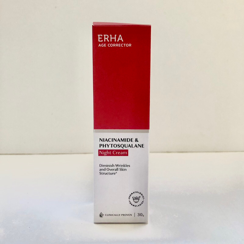 Jual ERHA Age Corrector Niacinamide & Phytosqualane Night Cream 30g ...