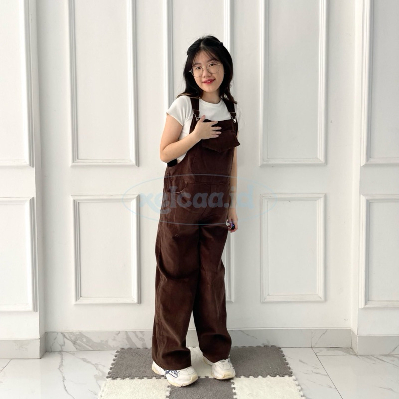 Jual Alila Overall | Celana Kodok Corduroy | Celana Panjang Korean ...