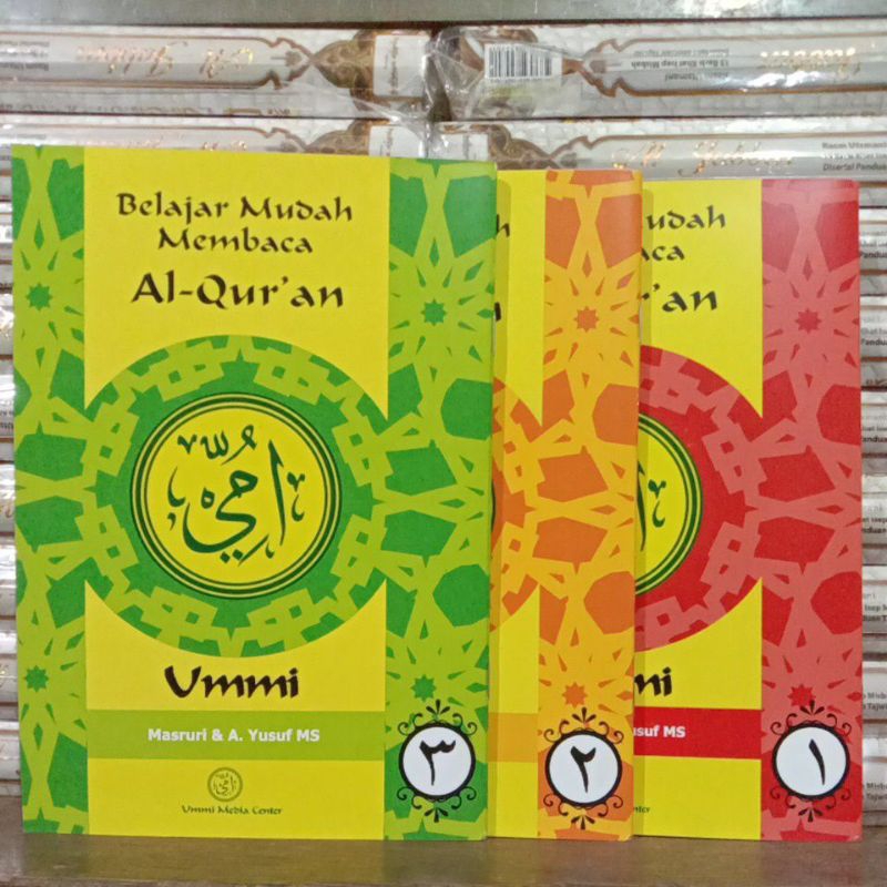Jual Metode UMMI_ Belajar Mudah Membaca Al Qur'an__ satu set,1-6 jilid | Shopee Indonesia
