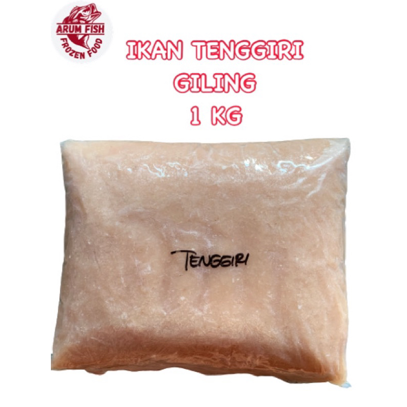 Jual IKAN TENGGIRI GILING FRESH 1 KG | Shopee Indonesia