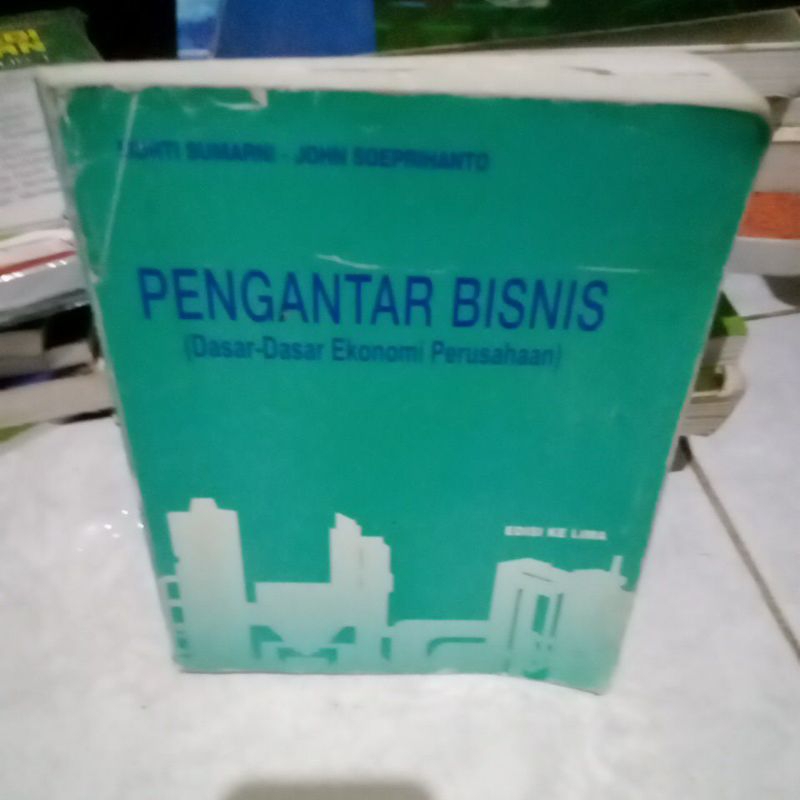 Jual pengantar bisnis dasar-dasar ekonomi perusahaan multi Sumarni edisi kelima | Shopee Indonesia