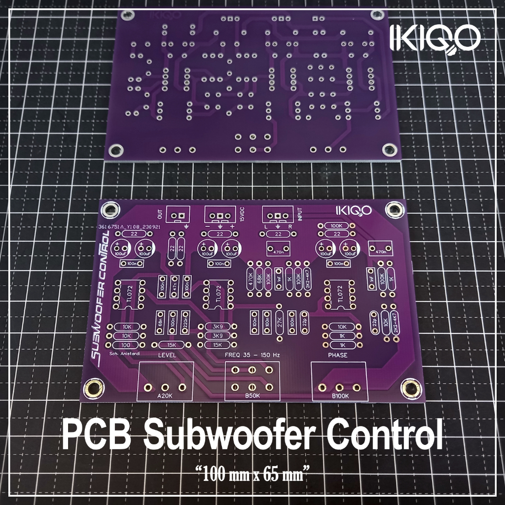 Jual PCB Subwoofer Filter Controller Double Layer | Shopee Indonesia