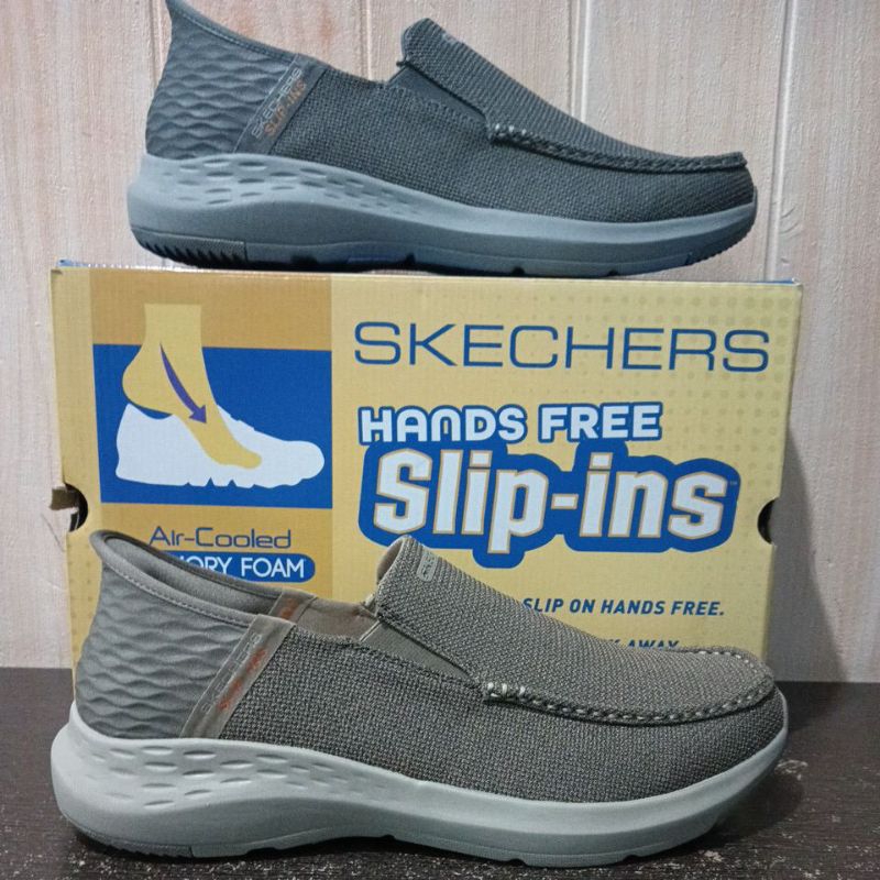 Jual SKECHERS PARSON RALVEN WOMENS SLIP INS RELAXED FIT - 204804/TPE ...