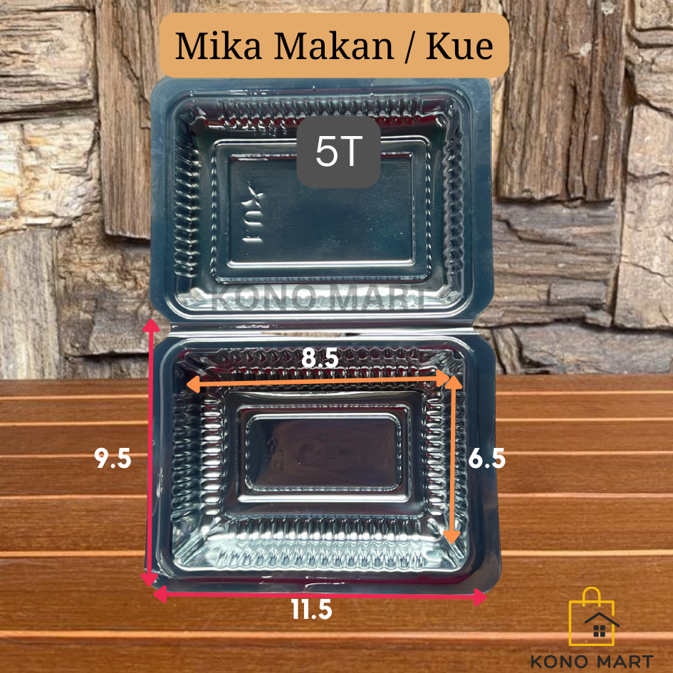 Jual MIKA PLASTIK KUE / MIKA MAKANAN 7C 6C 5L 5T 4L 3T 2A 2B / MIKA ...