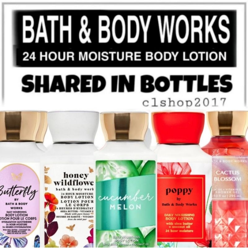 Jual BBW BODY LOTION SHARE IN BOTTLE 3 ML & 30 ML PART 2/2 cucumber ...