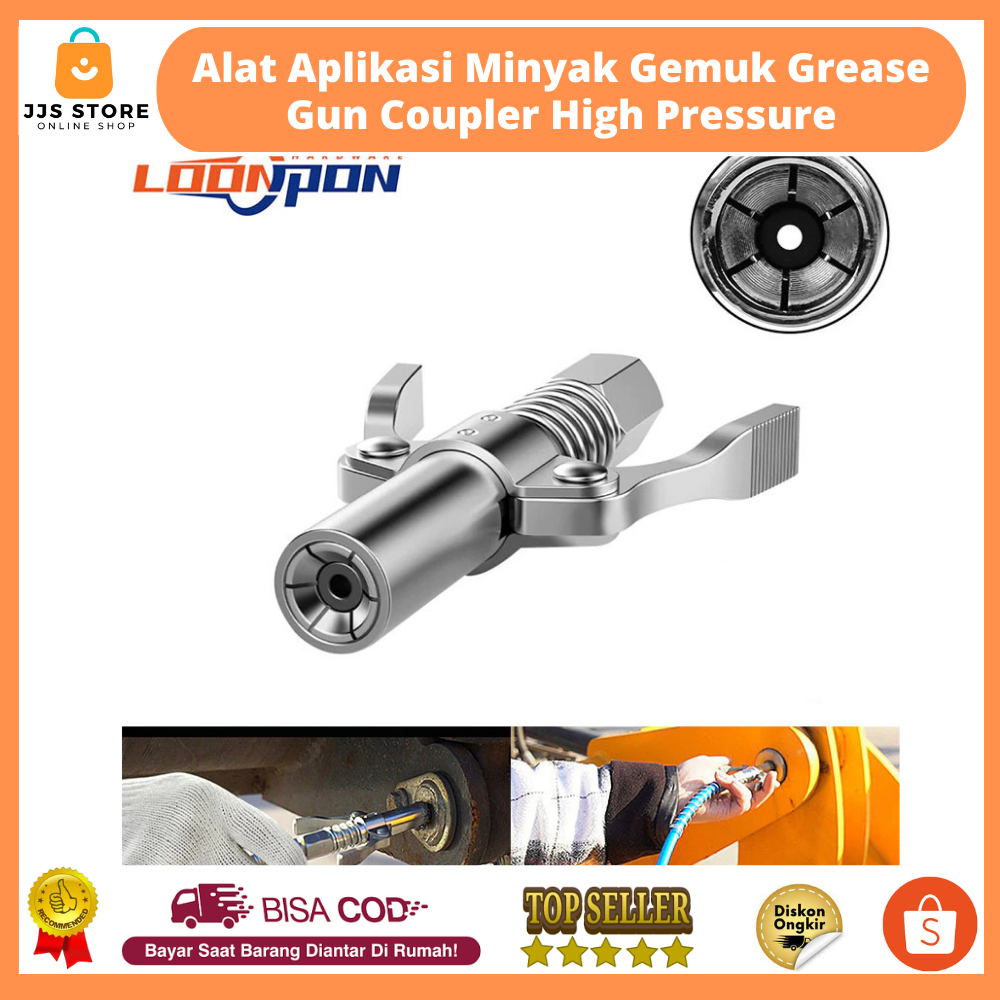 Jual Kepala Pompa Grease Gemuk Gun Coupler High Pressure | Shopee Indonesia