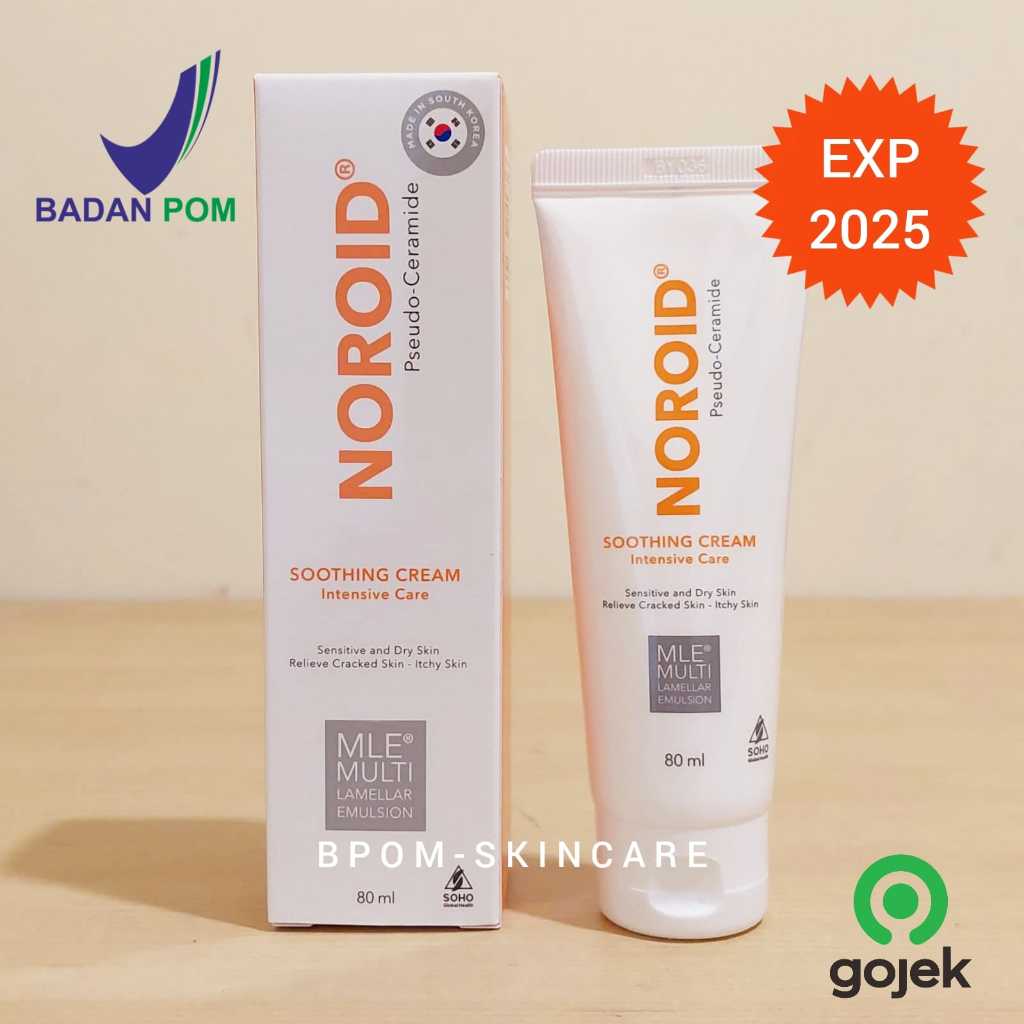 Jual Noroid Soothing Cream 80 mL Pelembab Kulit Sensitif/Kering/Atopik ...