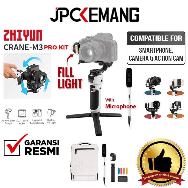 Jual Zhiyun Crane M3 Pro Gimbal Stabilizer Zhiyuntech Tech Crane M3 ...