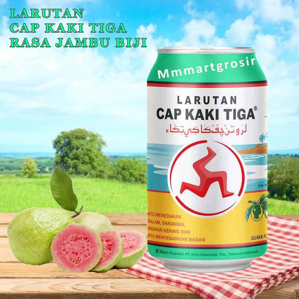 Jual Larutan Cap Kaki Tiga / Minuman Kemasan Kaleng / Minuman Rasa Jambu | Shopee Indonesia