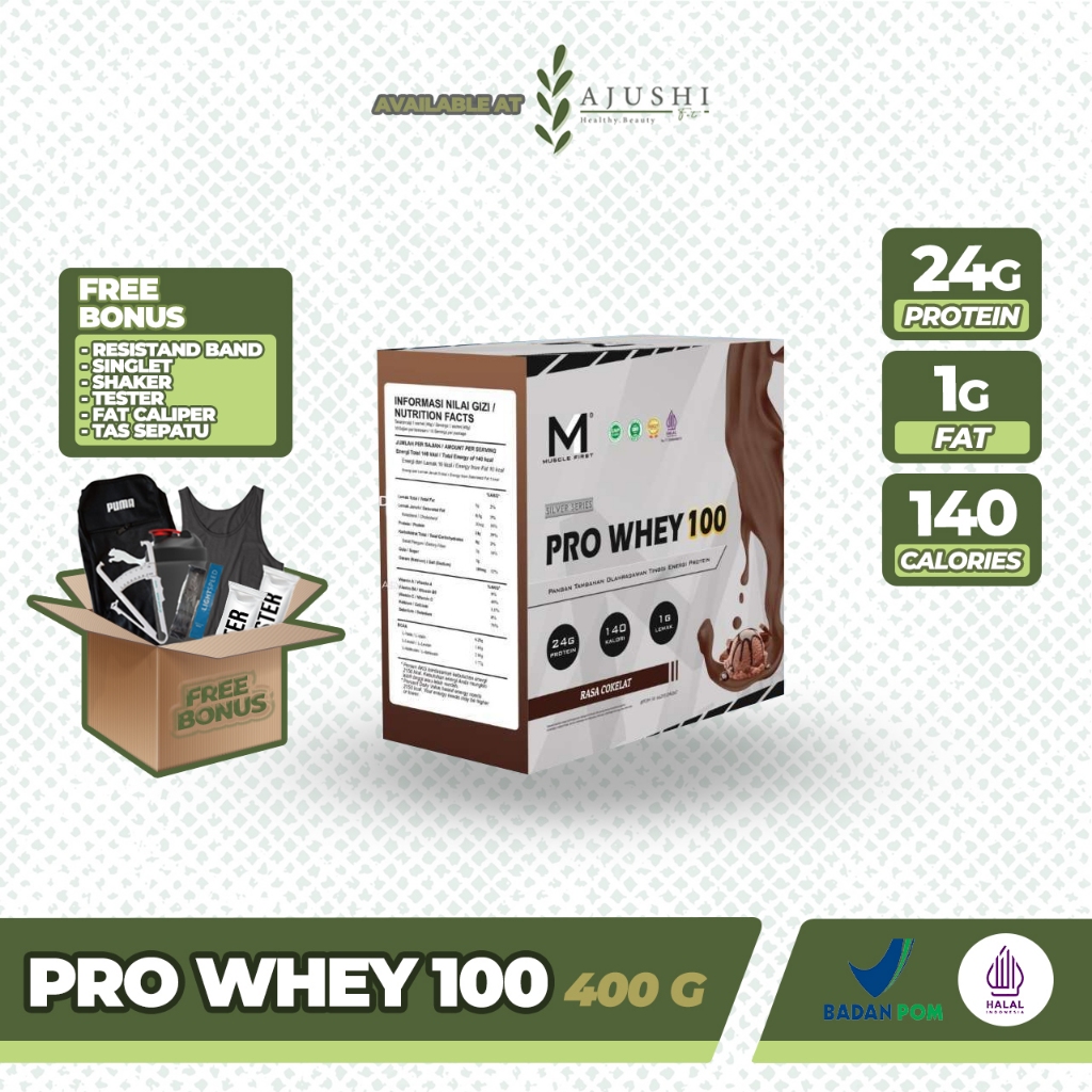 Jual M1 Musclefirst Pro Whey 10 Sachet 1 Box Whey Protein | Shopee ...