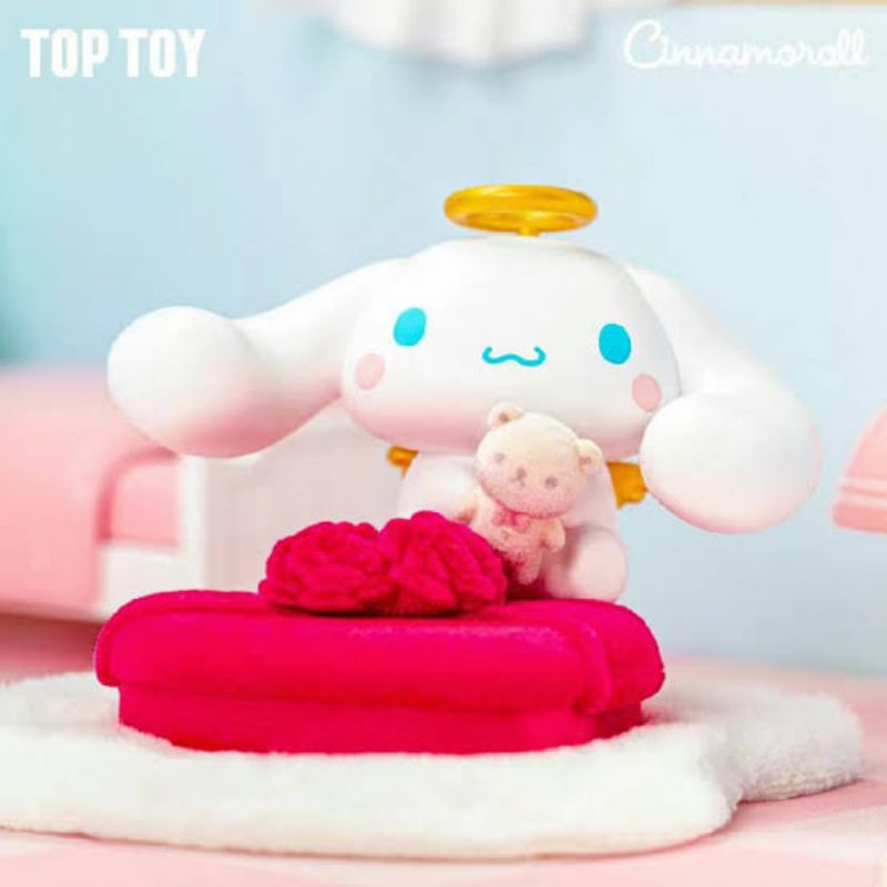 Jual Sanrio x TOP TOY Cinnamoroll Sweet Gift Blind Box License Merah ...