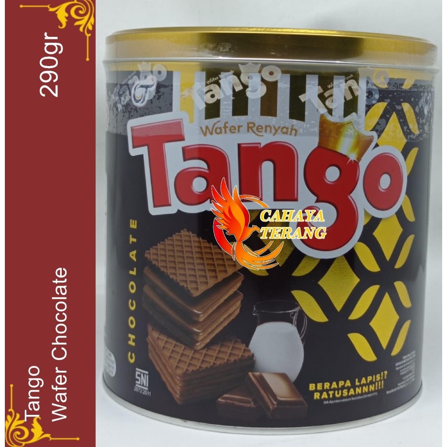 Jual Wafer Tango Kaleng Royal Chocolate 290gr Wafer Cokelat Tango ...