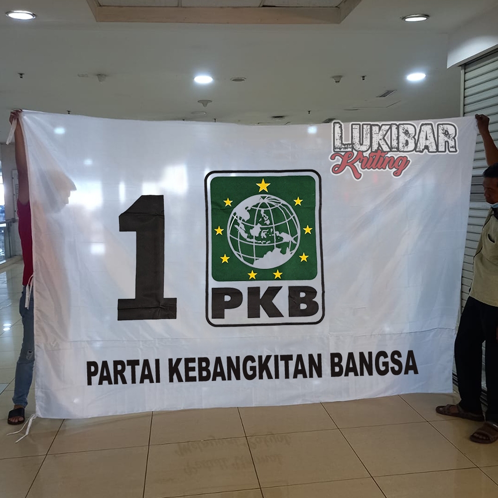 Jual bendera partai PKB ukuran 2x3 meter | Shopee Indonesia