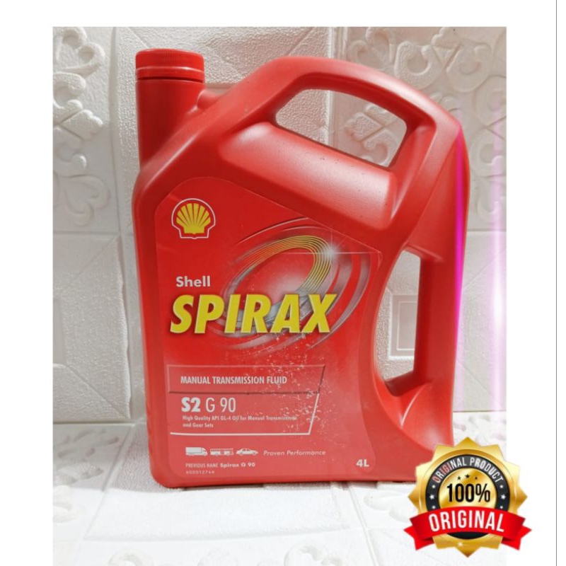 Jual Shell Spirax S2G 90 ( 1 galon= 4 liter ) | Shopee Indonesia