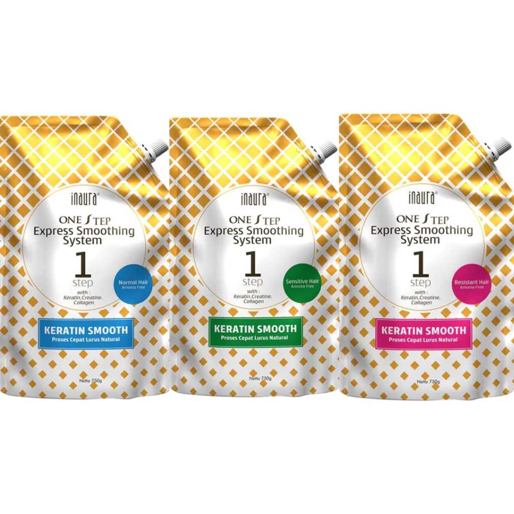 Jual Inaura One Step Express Keratin Smoothing System 750gr dan PH ...