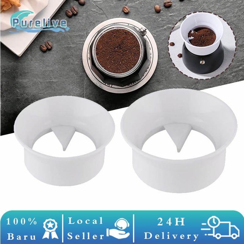 Jual 3/6Cup Dosing Ring Moka Pot Coffee Powder Distribution Ring ...
