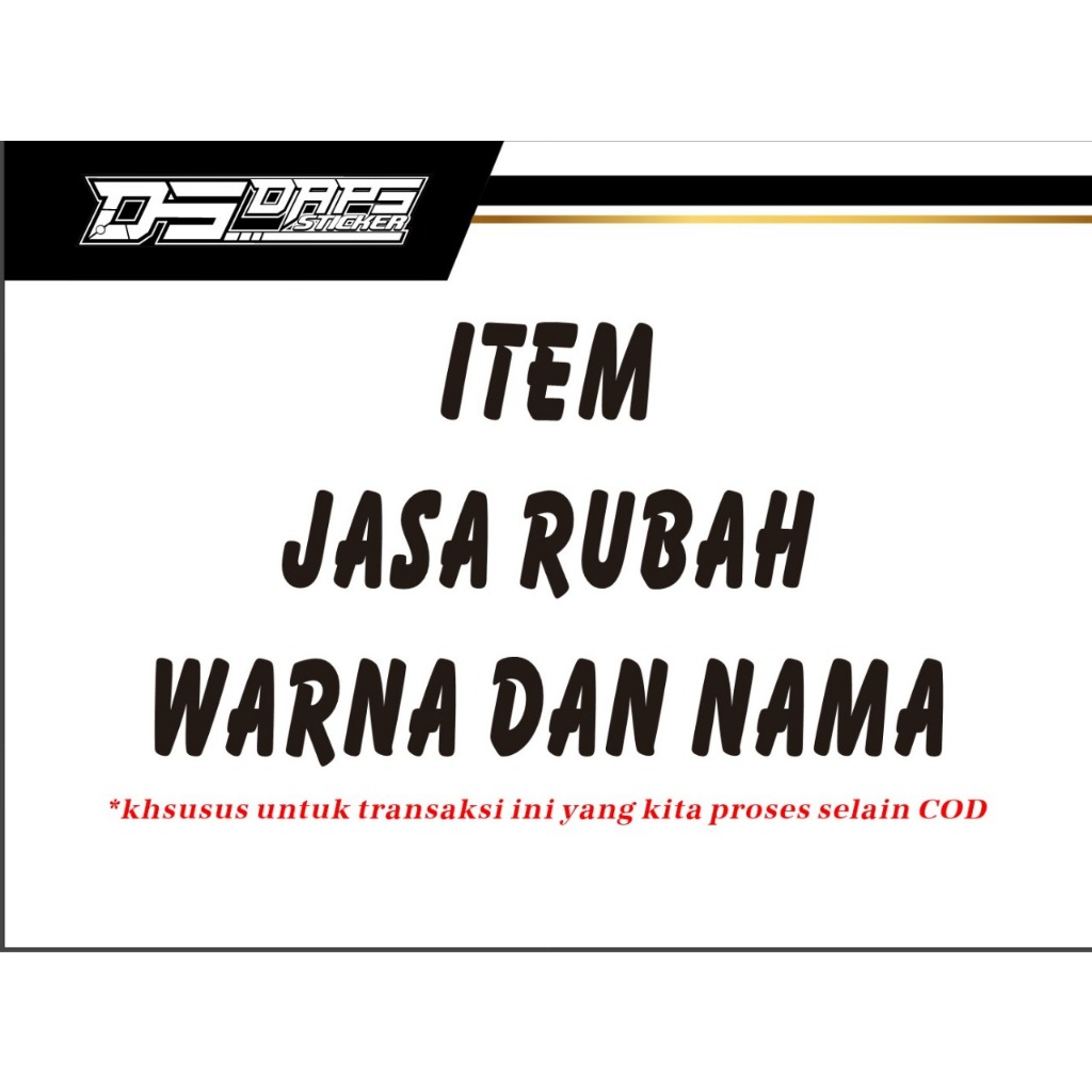 Jual STRIPING TRANSPARAN CLICK VARIO NEW 125/150 2018-2021 GEN 1 CLICK ...