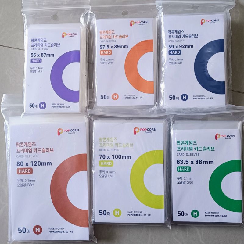 Jual Rimurai Popcorn inner hard card sleeve photocard card game kartu ...