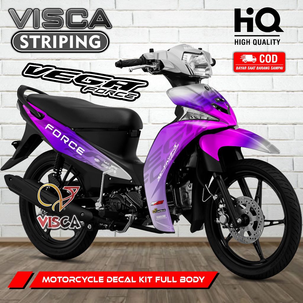 Jual Decal Vega Force - Stiker Vega Force - Dekal Vega Force Full Body ...