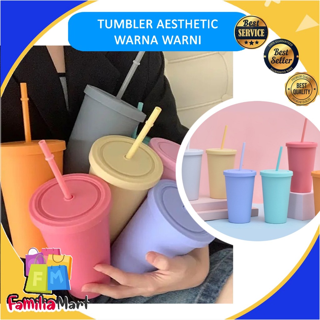 Jual Botol Minum Warna Warni Aesthetic Botol Minum Estetik Termos Botol ...